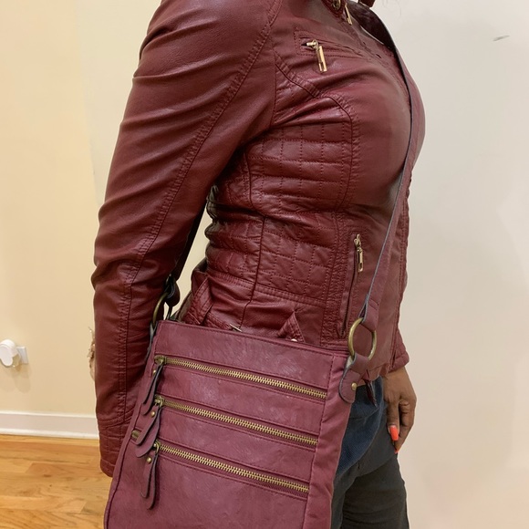 Bags | Los Altos Western Leather Boots Jacket Bag | Poshmark